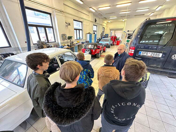 Exkurze v SOU, Praha – Radotín – Základní škola, Praha 5, Pod Radnicí 5